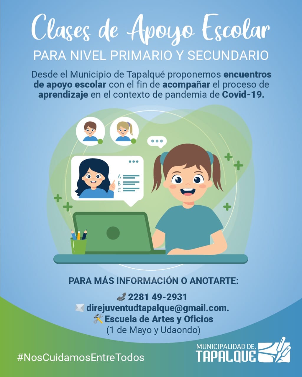 CLASES DE APOYO ESCOLAR PARA NIVEL PRIMARIO Y SECUNDARIO – AGENDA ...