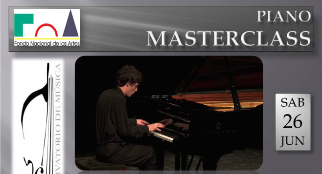 MASTERCLASS DE PIANO – AGENDA CULTURA Y ESPECTACULOS