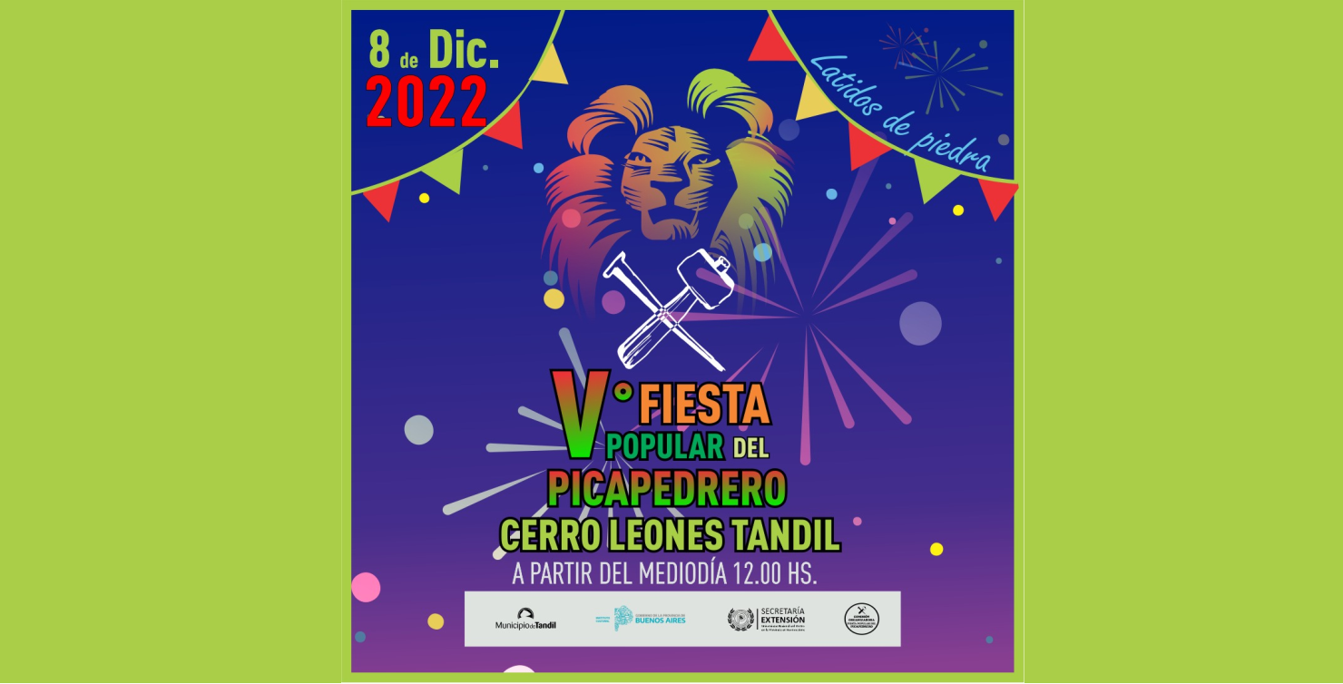 QUINTA EDICIÓN DE LA FIESTA POPULAR DEL PICAPEDRERO EN CERRO LEONES ...